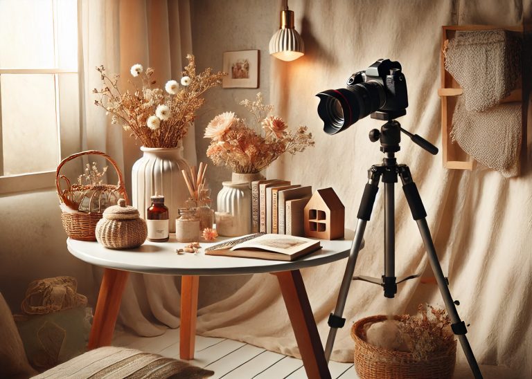 How to Use Props and Backgrounds for Creative Indoor Photography ...